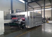 China Water Ink Flexo Carton Slotter Die Cutter With Gluer And Strapping Inline for sale