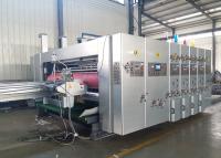 China Water Ink Flexo Carton Slotter Die Cutter With Gluer And Strapping Inline for sale