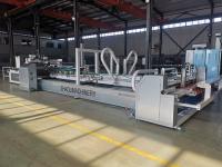 China Automatic Carton Folding Gluing Machine / Corrugated Carton Making Machine for sale