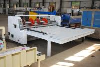 China FYQ Slicing Corner Printer Slotter Machine Corrugated Separating Paper Rolling Line for sale
