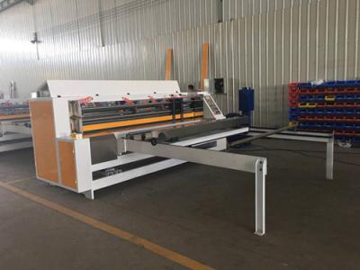 China Automatic Thin Knife Edge Slitter Scorer Corrugated Clapboard 4KW Power for sale