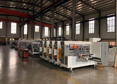 China Carton Box Packing Flexo Printer Slotter Machine / Corrugated Box Making Machine for sale