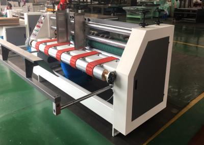 China Corrugated Paperboard Slot Scorer Press Line Machine / Carton Box Packing Machine for sale