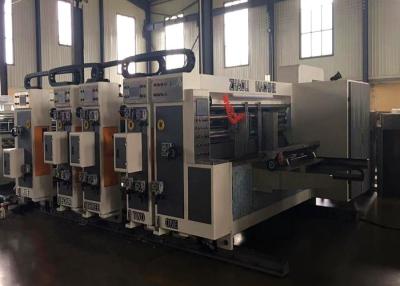 China Carton Box Making Automatic Flexo Printer Slotter Die Cutter Stripping Machine for sale