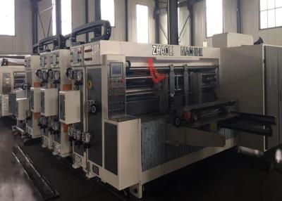 China 200 Pcs/ Min Flexo Printer Slotter Machine / Flexo Corrugated Machine For Carton Box for sale