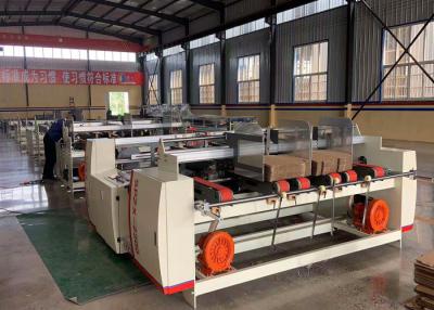 China Double Sheets Folder Gluer Machine For Making Corrugated Carton Box for sale