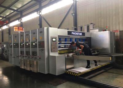 China Electric Corrugated Carton Machine Automatic Feeder Printer Slotter Die Cutter Gluer Bundler for sale