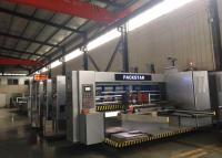 China SS Corrugated Carton Machine Packing Lead Edge Feeder Flexo Printer Slotter Die Cutter for sale