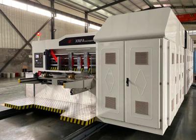 China Fully Automatic Corrugated Carton Machine Vacuum Adsoption Doctor Blade Printer Slotter for sale
