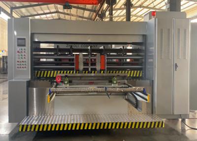 China Corrugated Carton Box Automatic Feeder Slotter Machine / Carton Box Packing Machine for sale