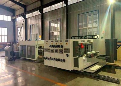 China Automatic Feeder Flexo Printer Slotter Die Cutter Folder Gluer Bundler Machine for sale
