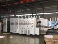 China High Speed Computerized Flexo Printer Slotter Machine Cardboard Vibrator Stacker for sale