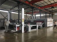 China High Speed Computerized Flexo Printer Slotter Machine Cardboard Vibrator Stacker for sale