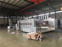 China Full Computer 4 Colors Printer Slotter With Beautiful Printing Effect For Carton Boxes for sale