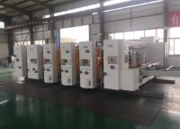 China Corrugated Cardboard Print Slot Die Cut Stacker Machine Full Automatic for sale