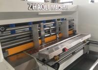 China Corrugated Cardboard Print Slot Die Cut Stacker Machine Full Automatic for sale