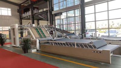China 1600mm Full Automatic Flute Laminating Machine For Making Corrugated Cardboard for sale