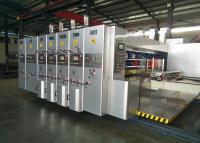 China Vacuum Adsoption Feeder Carton Box Printer Slotter For Packing , High Speed for sale