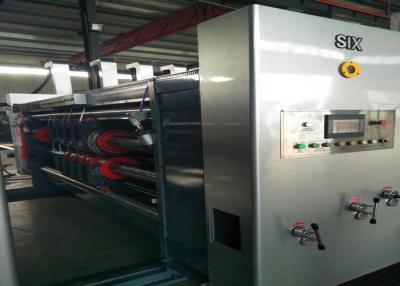 China Vacuum Adsoption Feeder Carton Box Printer Slotter For Packing , High Speed for sale
