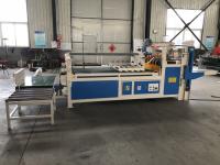 China 2800 Model Corrugated Carton Folder Gluer Machine Semi Automatic High Speed for sale