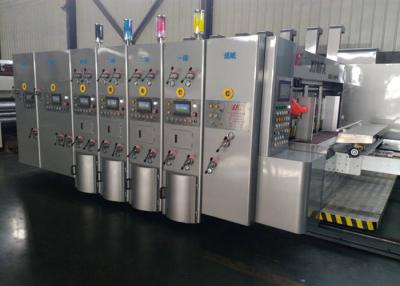 China High Speed Carton Box Cutting Machine Full Auto Leading Edge Feeding for sale