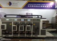 China Carton Corrugated Flexo Printer Slotter Machine Auto Independent Lead Edge Feeding for sale