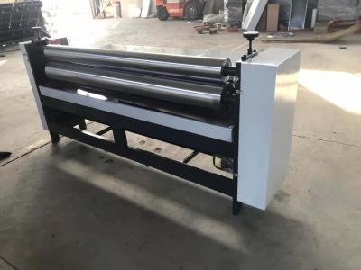 China 3 Ply Corrugated Cardboard Pasting Machine / Corrugated Board Gumming Machine for sale