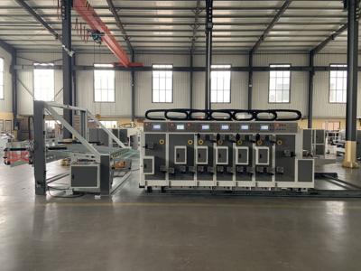 China Automatic Small Flexo Printing Slotting Machine For Making Box Cardboard for sale
