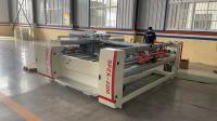 China 2200mm Two Pcs Semi Automatic Carton Folder Gluer Machine 12 Month Wrranty for sale
