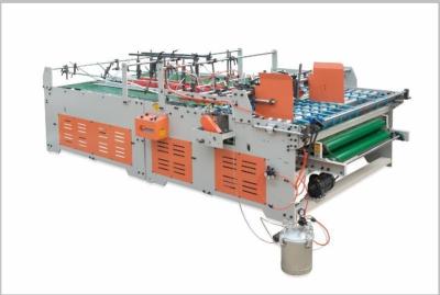 China Easy Operate Carton Box Folder Gluer Machine Three Points Gluing Low Noise for sale