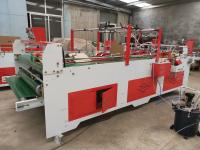 China Easy Operate Carton Box Folder Gluer Machine Three Points Gluing Low Noise for sale
