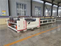 China Special Carton Shape Double Sheets Folder Gluer Machine With 1 Year Warranty for sale