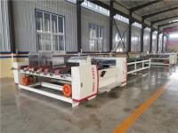 China Special Carton Shape Double Sheets Folder Gluer Machine With 1 Year Warranty for sale
