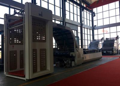 China Automatic Corrugated Board Flute Laminating Machine / Carton Box Making Machine for sale