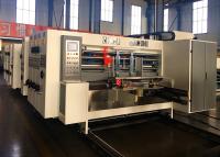 China Automatic Feeder Corrugated 3 Colors Flexo Printer Slotter Machine Die Cutter Carton Box for sale