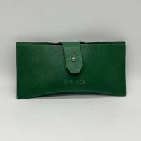 China Fashionable PU Leather Pouch Pressure Resistant Soft Sunglasses Case for sale