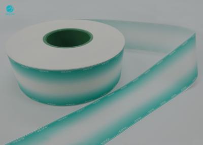 China OEM Green Color Printing 70mm Filter Rod Paper For Tobacco Industry for sale