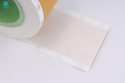 China 64mm King Size Cigarette 200CU Perforated Stamping Cork Tipping Paper for sale