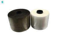 China 30mm Inner Core ID Red Gold Line Hot Metal One Side Adhesive Tobacco Tear Strip Tape for sale