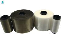 China 30mm Inner Core ID Red Gold Line Hot Metal One Side Adhesive Tobacco Tear Strip Tape for sale
