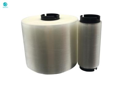 China Normal 26 micron BOPP Clear Transparent Single Side Adhesive Tobacco Tear Off Tape for sale