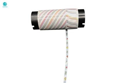 China 5mm Colorful Printing BOPP Shisha Box Sealing Tape Tobacco Tear Strip Tape for sale
