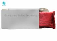 China Durable Tobacco Packets Glassy Cigarette Packing Case With UV Stamping for sale