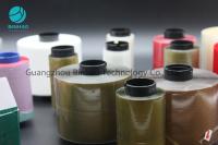 China Customized Color Cigarette Tearable Packing Tape With Logo Printing for sale