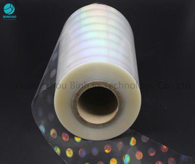 China Self Adhesive Stretch Wrap Holographic Transparent Foil For Maps 12 - 50 Microns for sale