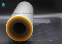 China Hot Melt Adhesive BOPP Film Roll Tape Biaxially Oriented Polyethylene For Cosmetics for sale