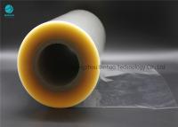 China Hot Melt Adhesive BOPP Film Roll Tape Biaxially Oriented Polyethylene For Cosmetics for sale