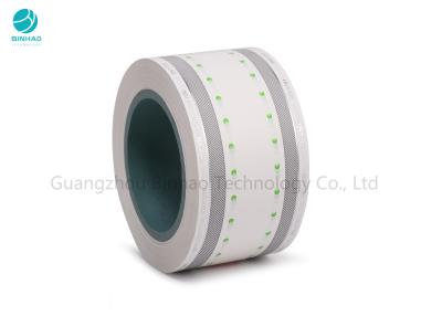 China Glossy  White Natural Cork Tipping Paper With Customized Logo, High Permeability for sale
