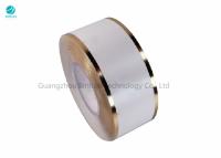 China Yellow Black Cork Tipping Paper Hot Stamping Brand Name , 3000m Length for sale