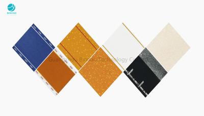 China Yellow Black Cork Tipping Paper Hot Stamping Brand Name , 3000m Length for sale